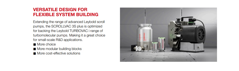 New Leybold Scrollvac 3 Plus Dry Scroll Vacuum Pump, Leybold Scrollvac Dry Scroll Pump ...